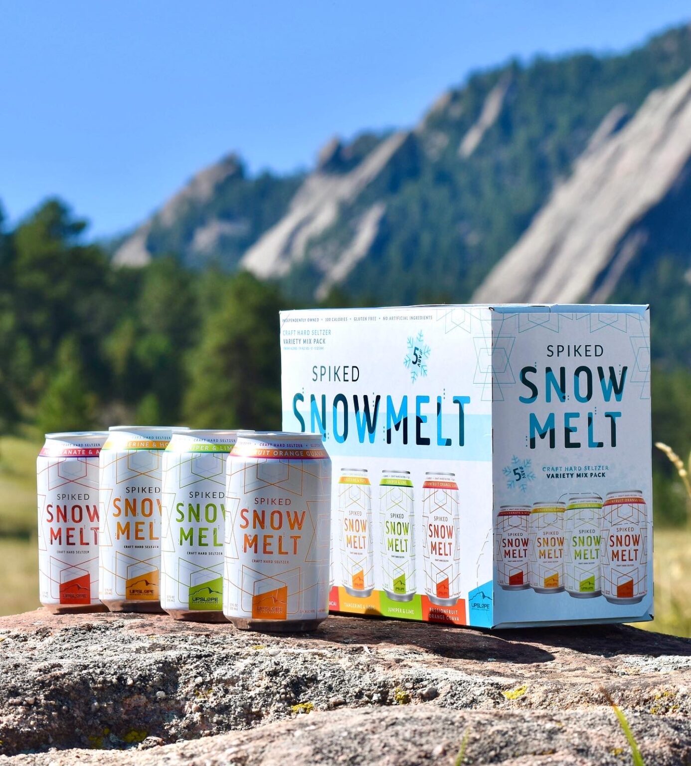 Upslope Brewing Introduces A New Spiked Snowmelt Package With Four ...